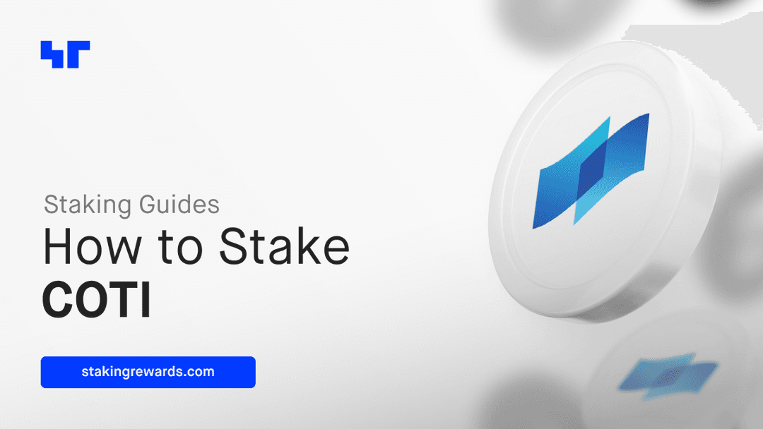 How to Stake COTI with COTI Treasury